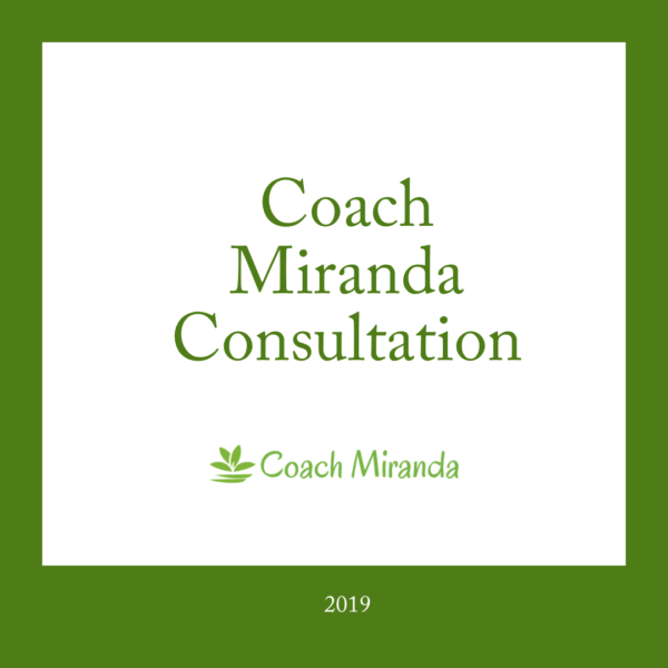 Online Consultation – Coach Miranda